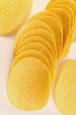 Chips protéinés saveur crème oignons